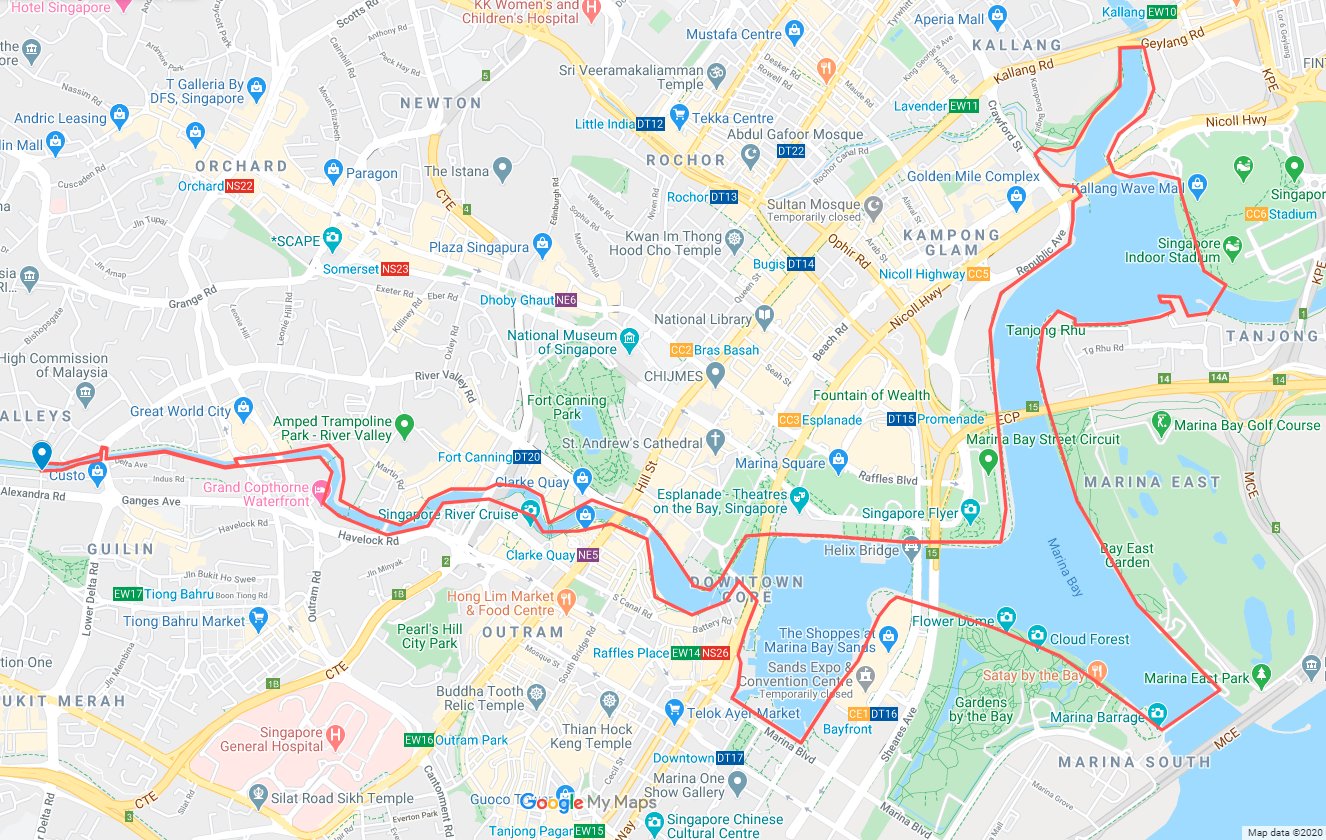 Around Marina Bay – Bike-a-Local